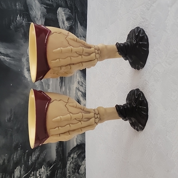 Holiday | Halloween Skeleton Skull Cup Goblets | Poshmark